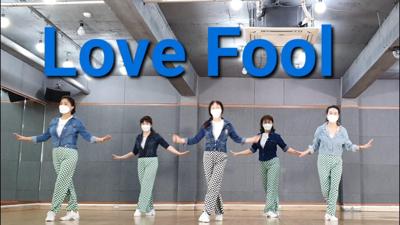 Love Fool line dance (Intermediate) Demo - YouTube
