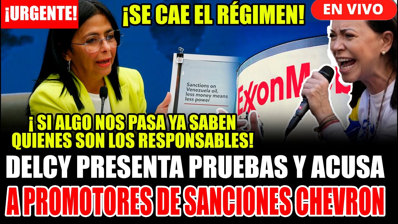 🔴EN VIVO: DELCY RODRIGUEZ PRESENTA PRUEBAS CONTRA PROMOTORES DE ...