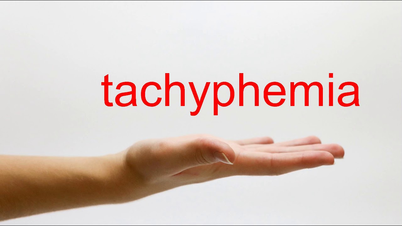 How to Pronounce tachyphemia - American English - YouTube
