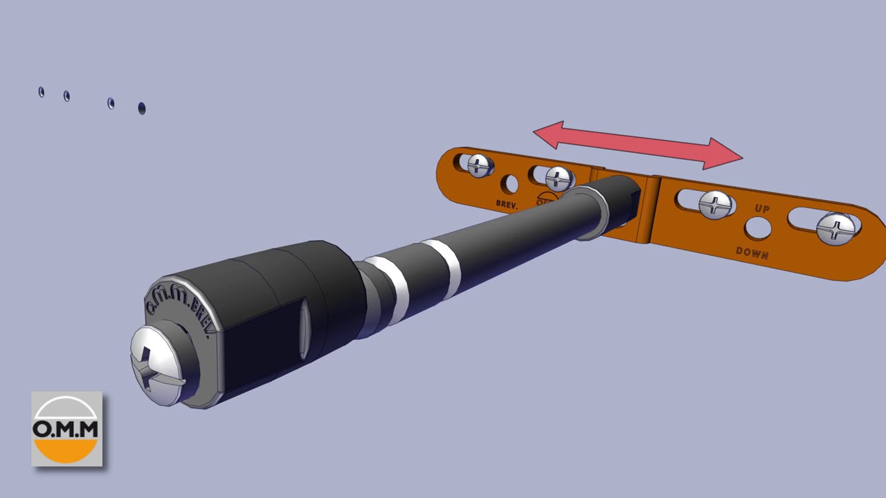 O.M.M - MN110 Shelf support - YouTube