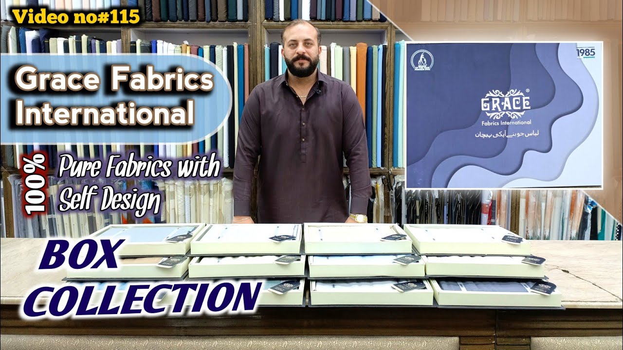 Bumpy Cake Box Collection | Grace Fabrics International | 100% Pure ...