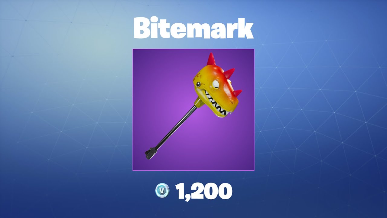 Bitemark | Fortnite Pickaxe - YouTube