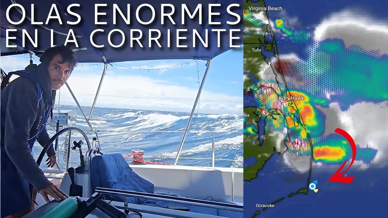 NAVEGAMOS SOLOS EN ALTA MAR: LAS TORMENTAS NO PARAN Y EL BARCO SE ROMPE ...