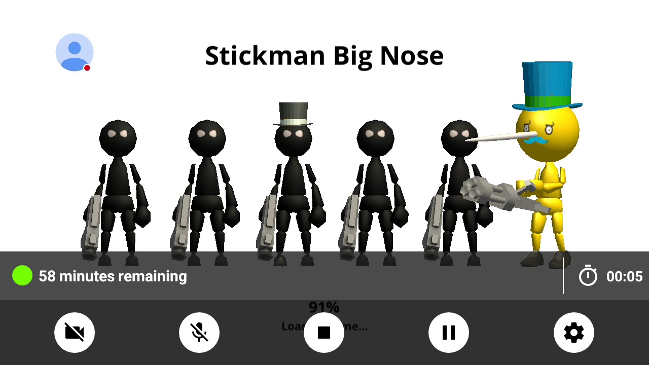 My Stickman Big Nose Stream - YouTube