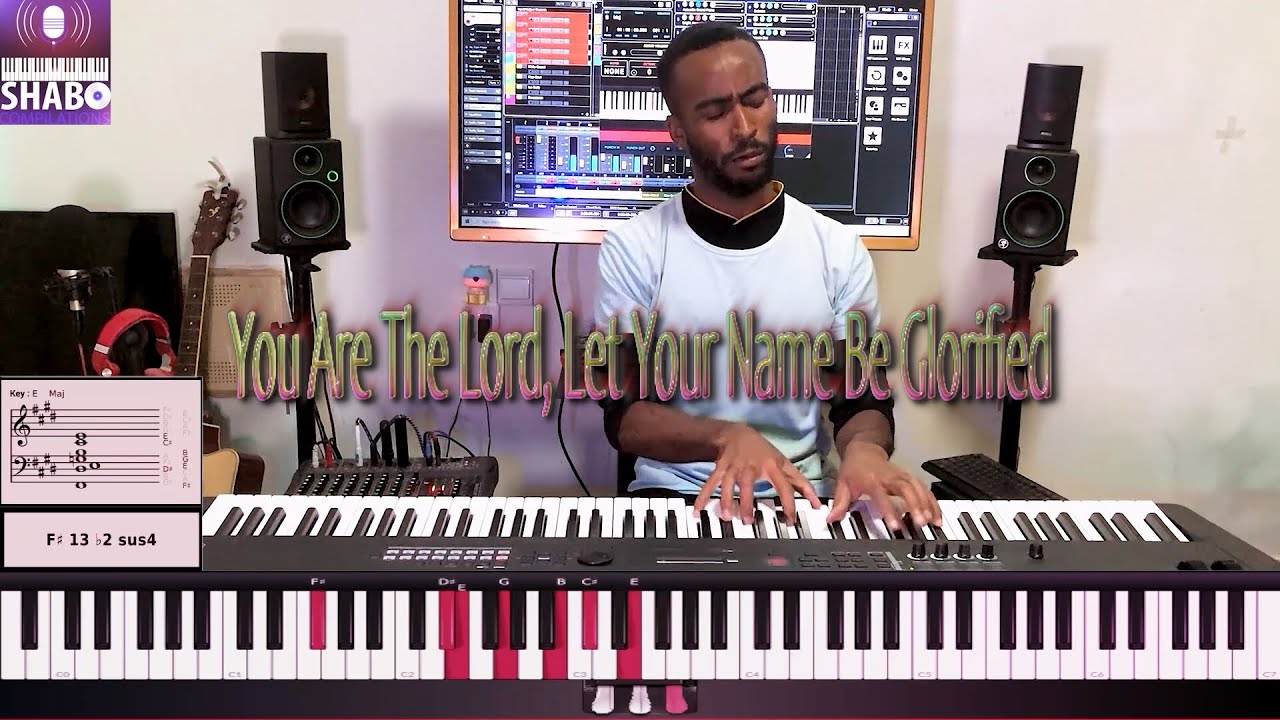 You Are The Lord, Let Your Name Be Glorified - Piano (Worship) - YouTube