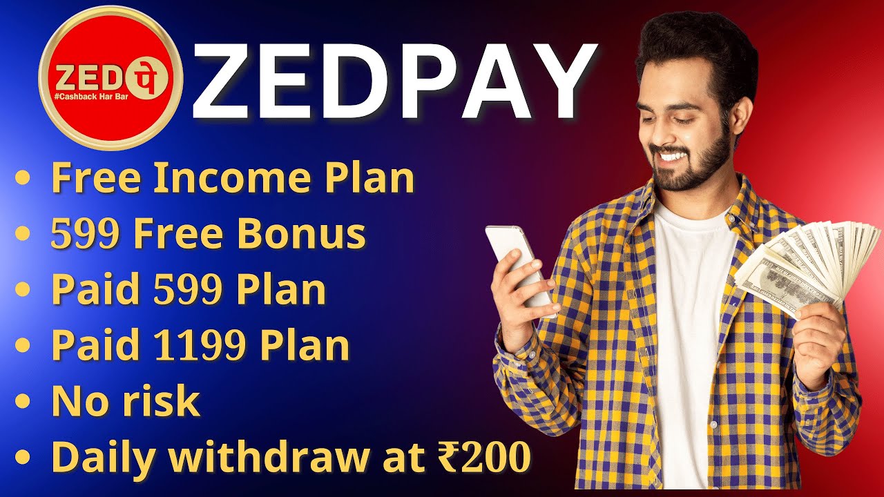 🔥 ZED Pay Full Income Plan Presentation | Risk Free Plan | Best Income Plan in INR | Recharge ...