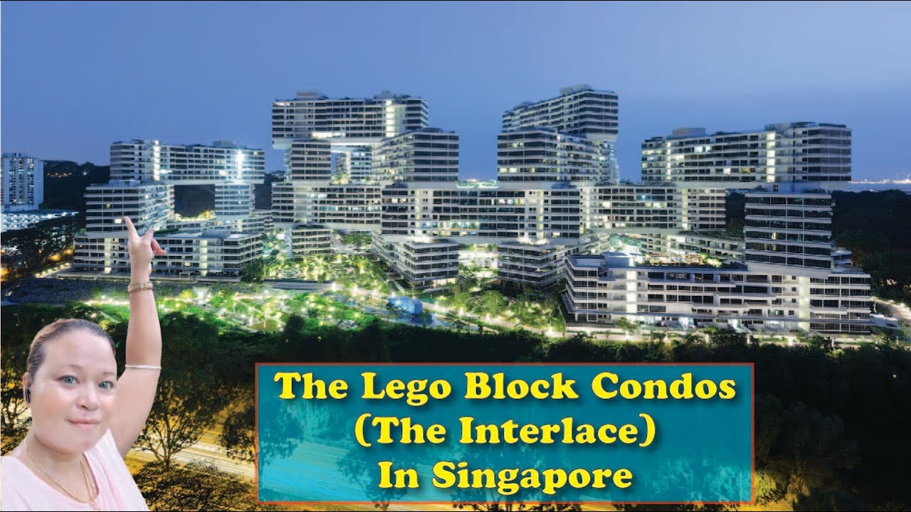 The amazing "Lego Block" Condos in Singapore - YouTube