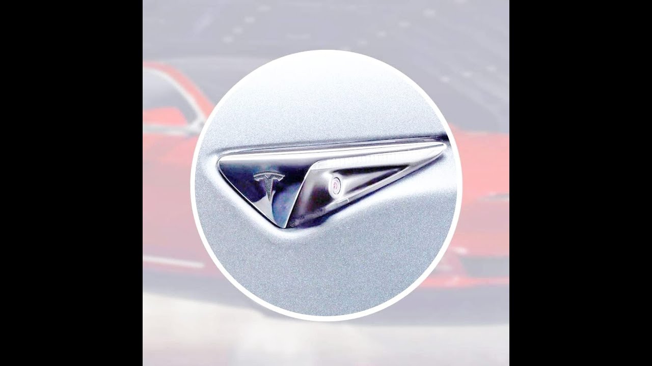 CoolKo Car Front Side Turn Signal Cover Indicator Camera T-Logo Vinyl ...