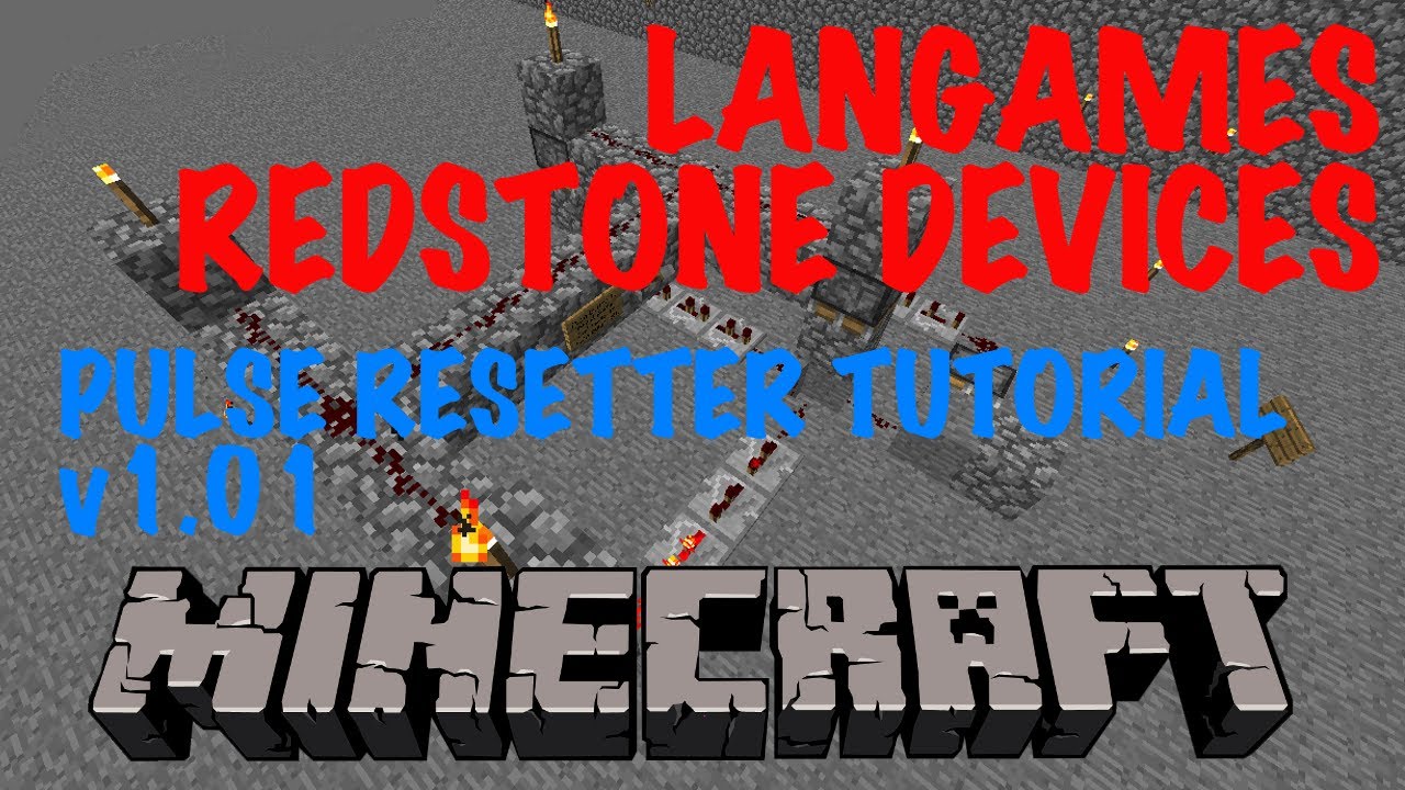 Minecraft - Pulse Resetter Tutorial v1.01 - YouTube