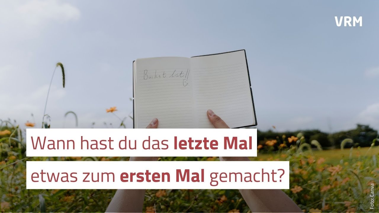 Wann hast du das letzte Mal etwas zum ersten Mal gemacht? - YouTube