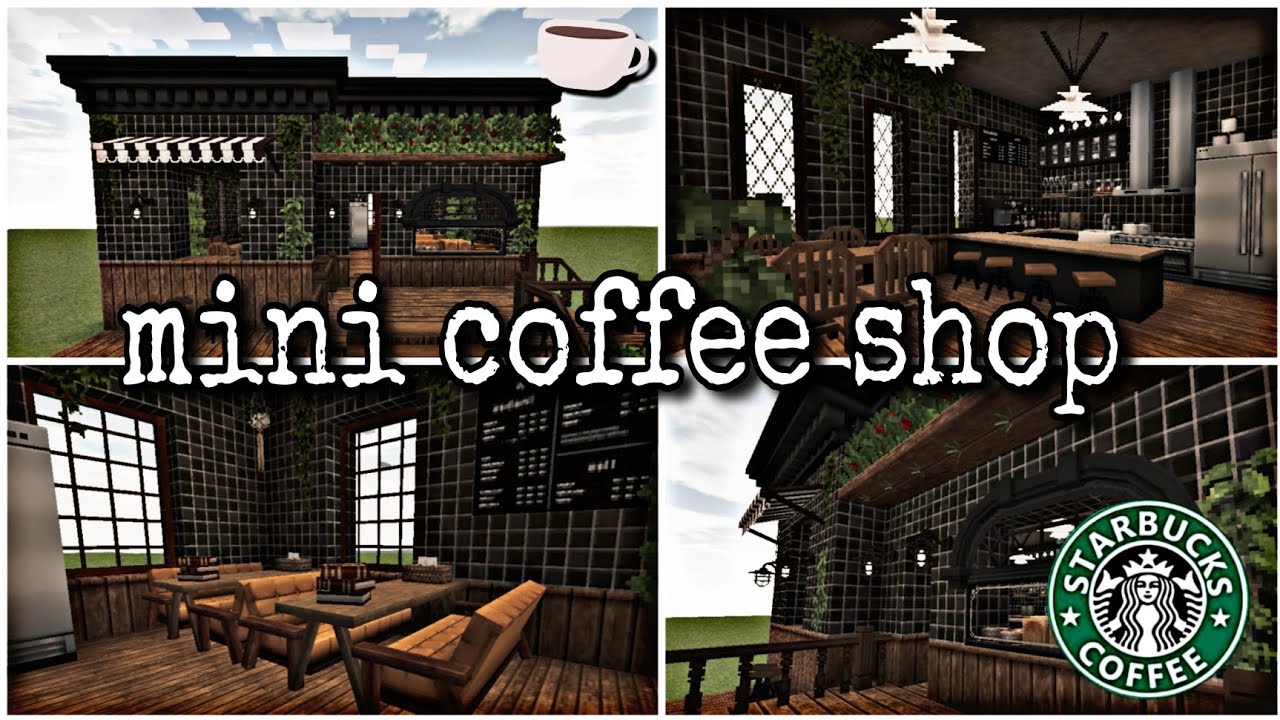 [𝒔𝒑𝒆𝒆𝒅 𝒃𝒖𝒊𝒍𝒅] 𝘮𝘪𝘯𝘪 𝘤𝘰𝘧𝘧𝘦𝘦 𝘴𝘩𝘰𝘱☕ [𝑚𝑖𝑛𝑒𝑐𝑟𝑎𝑓𝑡] - YouTube