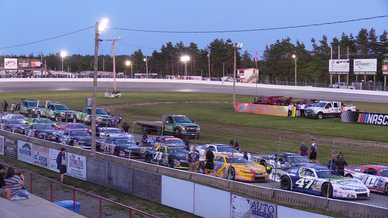 Sauble Speedway, APC United Late Model Series, August 2, 2019 - YouTube