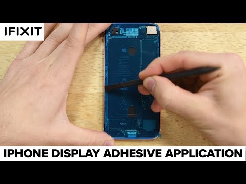 Apple iPhone 6s and Newer Display Adhesive Application- How To