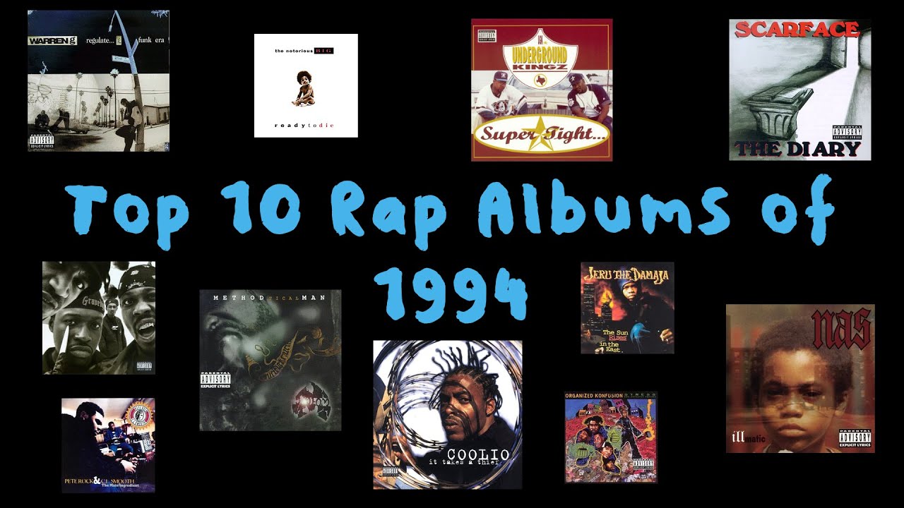 Top 10 Rap Albums of 1994 - YouTube