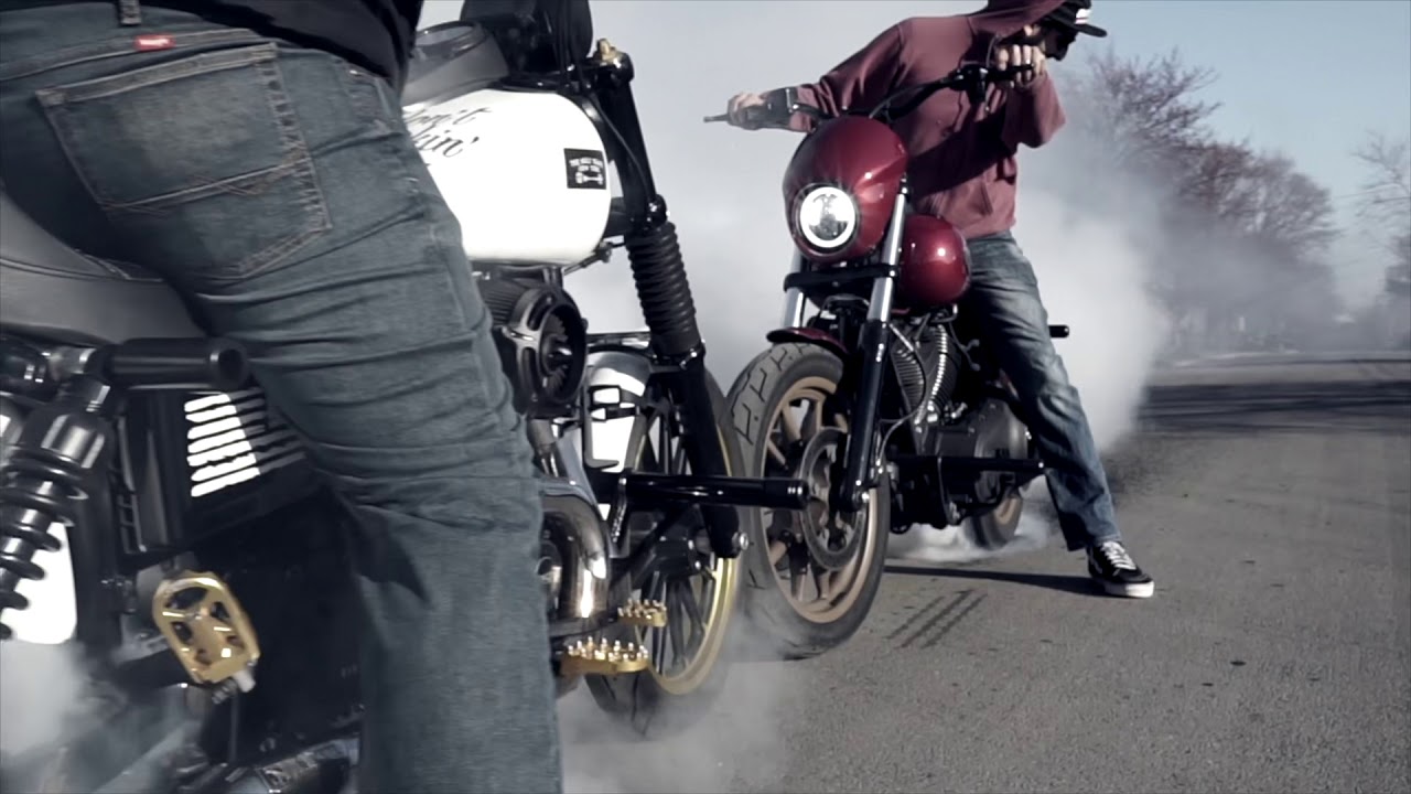 Harley Burnouts - YouTube