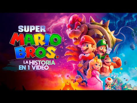 Super Mario Bros La Película del 2023 : La Historia en 1 Video