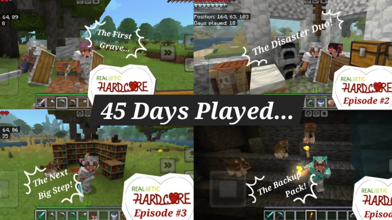 Minecraft Realistic Hardcore | Episode #5: Things Go Wrong... - YouTube