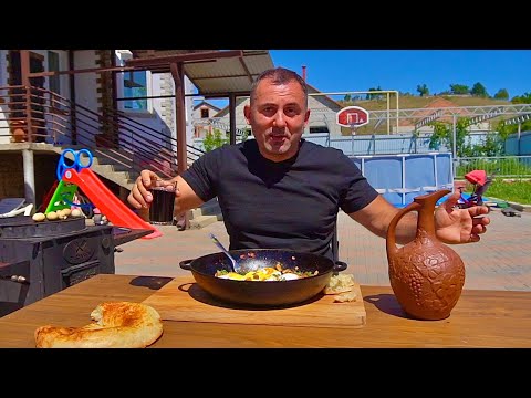 Sebzeli Nefis Köy Usulü Sahanda Yumurta