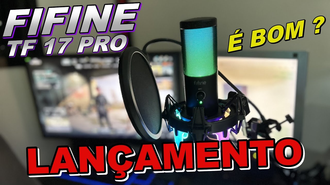 MICROFONE FIFINE TF 17 PRO - Gamer - Podcast - Studio - YouTube