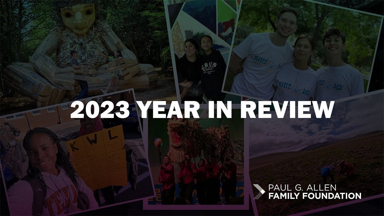 Paul G. Allen Family Foundation - Year In Review 2023 - YouTube
