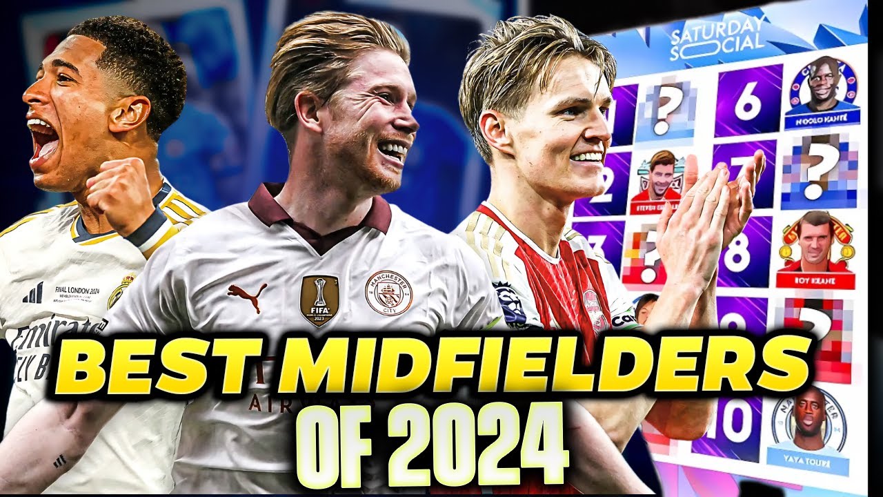 Top 5 Midfielders of 2024 | Ranked The Best Performers in Football ...