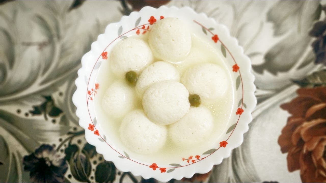 Rasgulla Recipe... Kolkata Style Rasgulla... Bengali Rosogolla Recipe ...