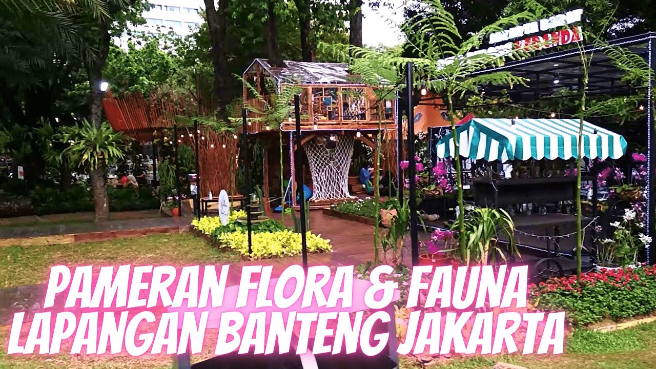 FESTIVAL BUNGA DAN TANAMAN CANTIK LAPANGAN BANTENG JAKARTA, PAMERAN ...