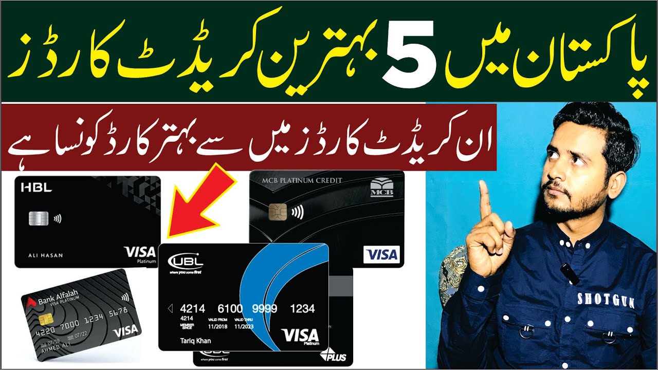 5 Best Credit Cards in Pakistan in 2022 | Choose one of the Best Credit ...