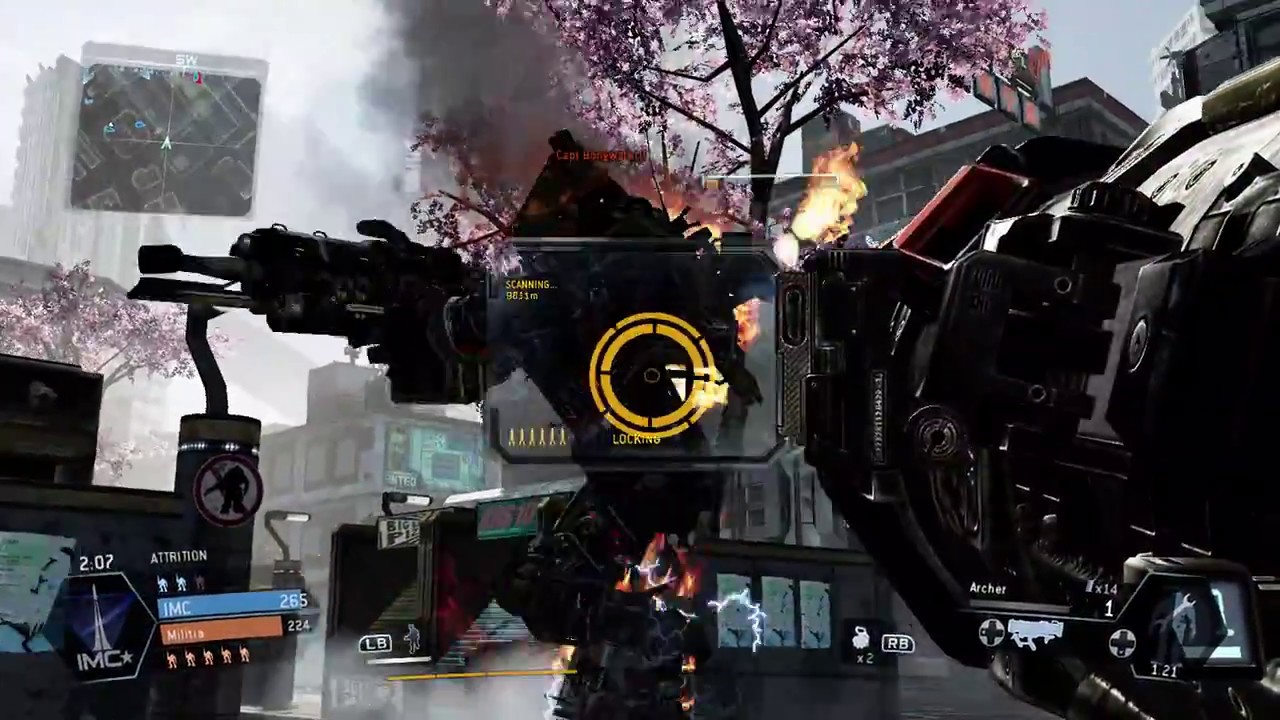 TitanFall 1 Campaign Walkthrough Part 5 - Get Barker - YouTube