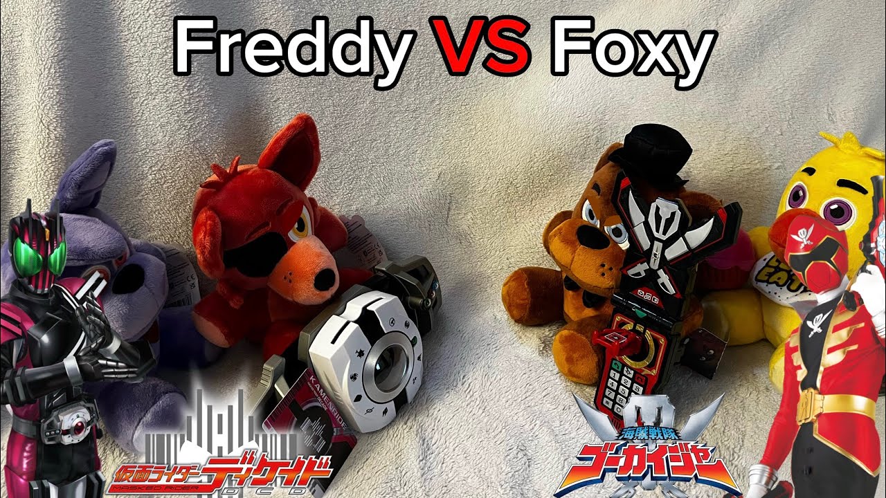 FNAF Plush Film: Freddy VS Foxy! - YouTube