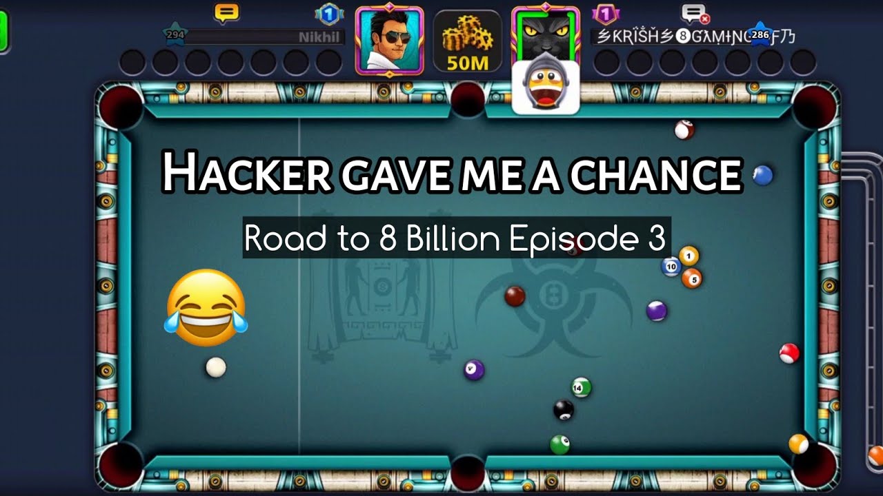 Hacker gave me a chance and I did this.😂 #8ballpool - YouTube