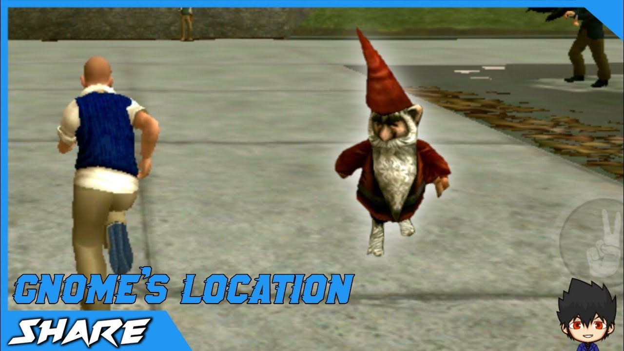 All Gnome Location|Bully|Canes Canem Edit - YouTube