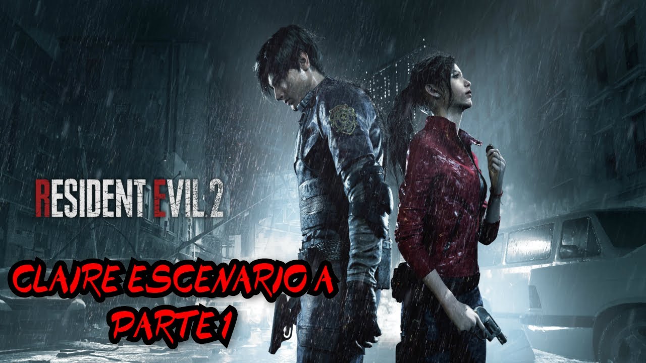 RESIDENT EVIL 2 REMAKE - CLAIRE ESCENARIO A PARTE 1 - YouTube
