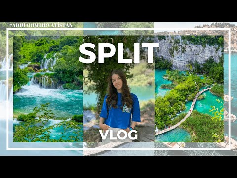 SPLIT VLOG // BAŞTAN SONA SPLIT REHBERİ 2024 (KRKA, PLITVICE)