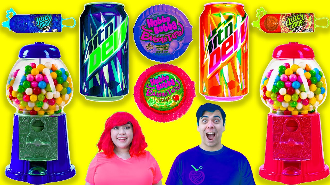 EATING ONLY ONE COLOR FOOD CHALLENGE FOR 24 HOURS | LAST TO STOP EATING ...