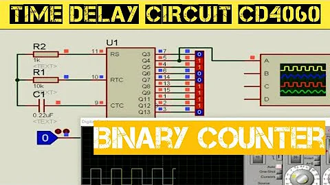 CD4060 Binary Counter: Datasheet, Pinout, Circuit
