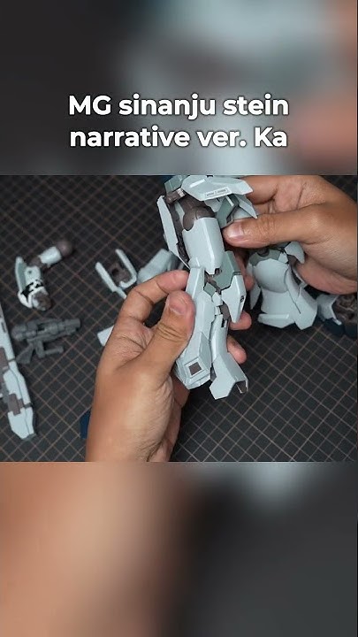 MG 1/100 sinanju stein narrative ver ka unboxing & build - YouTube