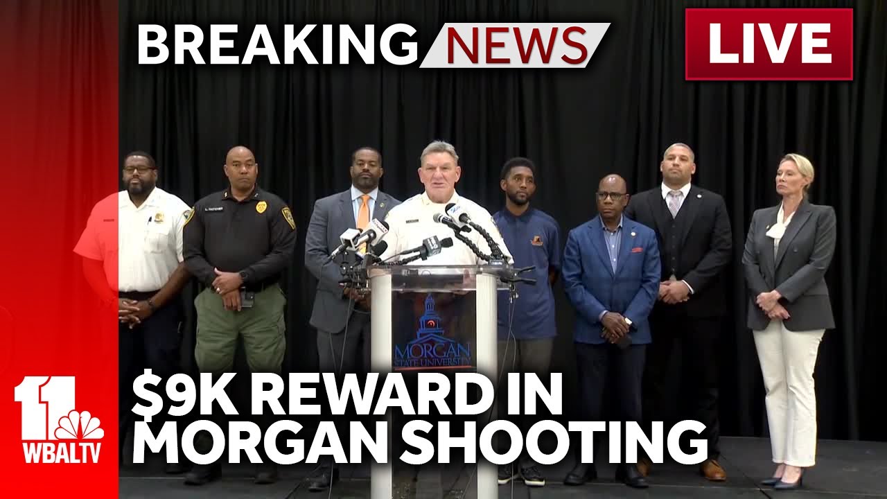 LIVE: BPD update on Morgan shooting investigation - https://on.wbaltv ...