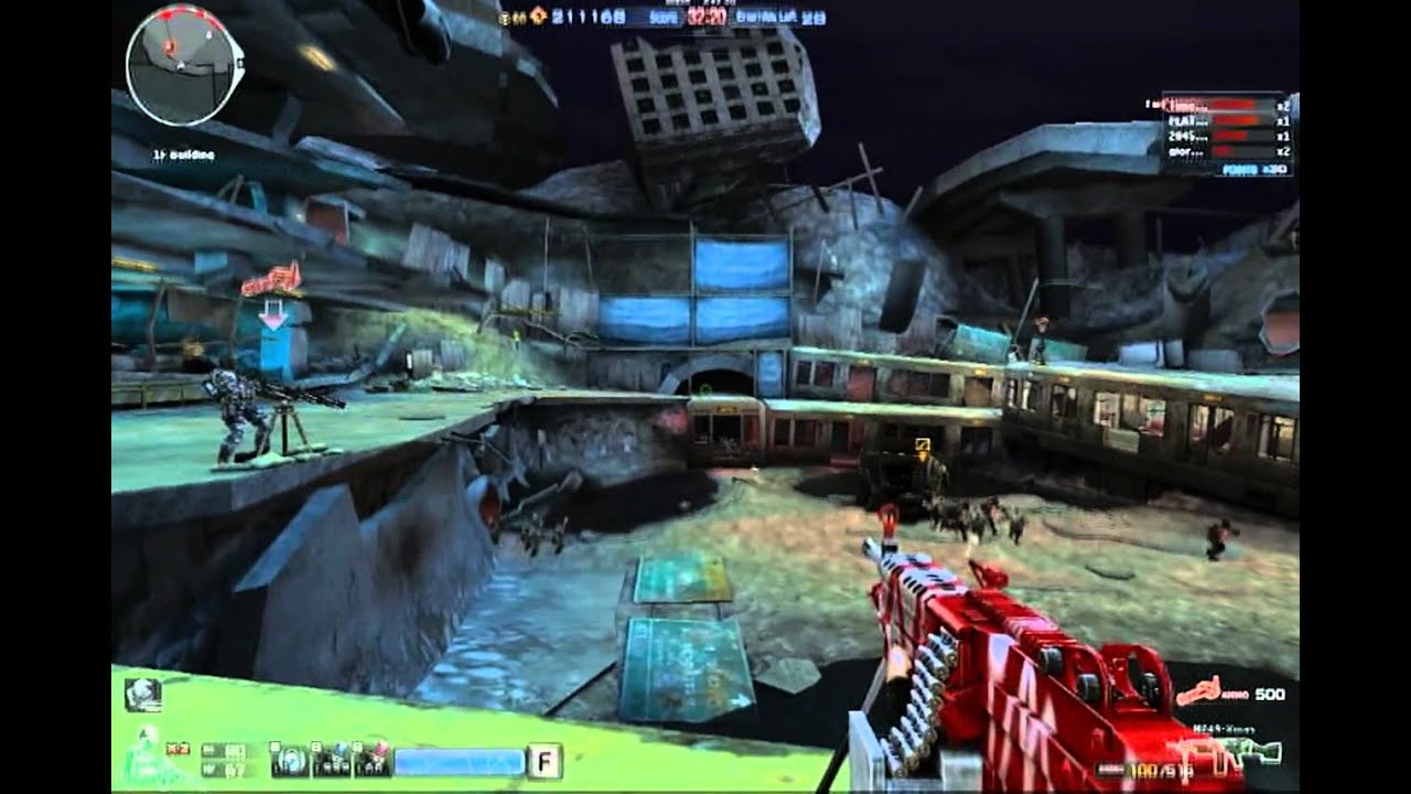 CrossFire Europe Biohazard Crater Int Gameplay [ M249-Xmas, D.E.-Xmas ...