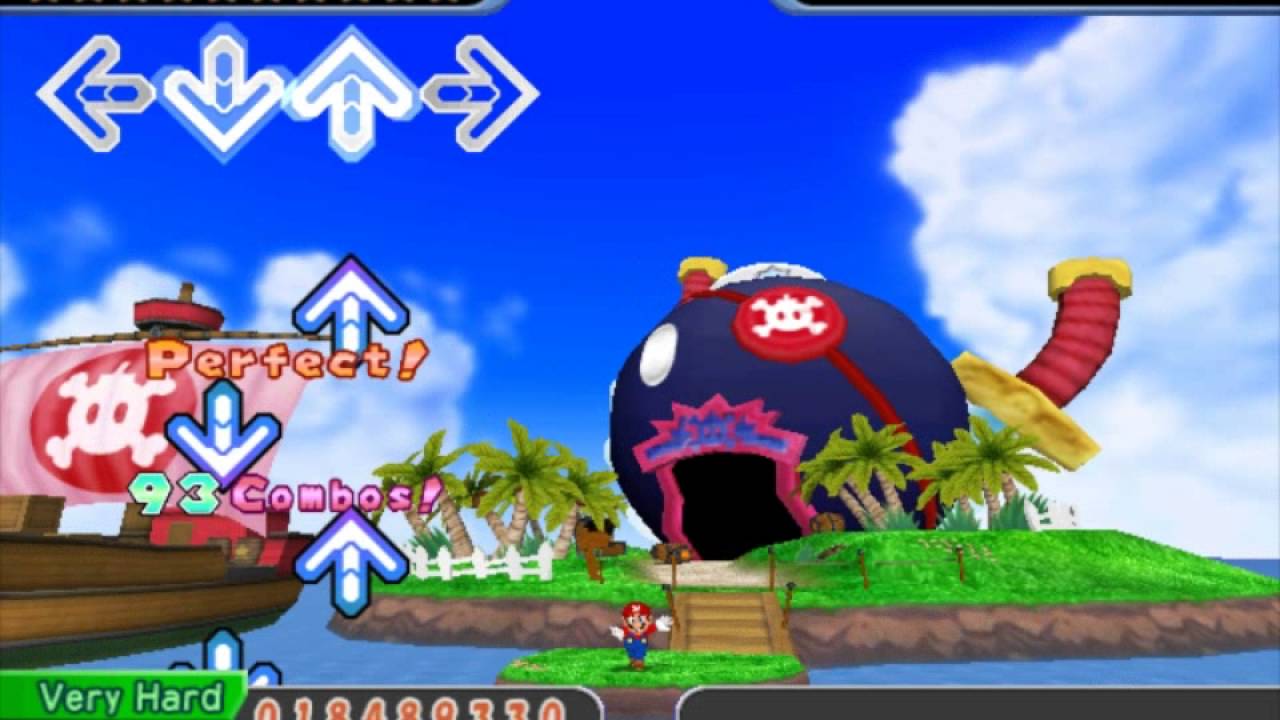 【Dancing Stage MARIO MIX】Fishing Frenzy【Very Hard】 - YouTube