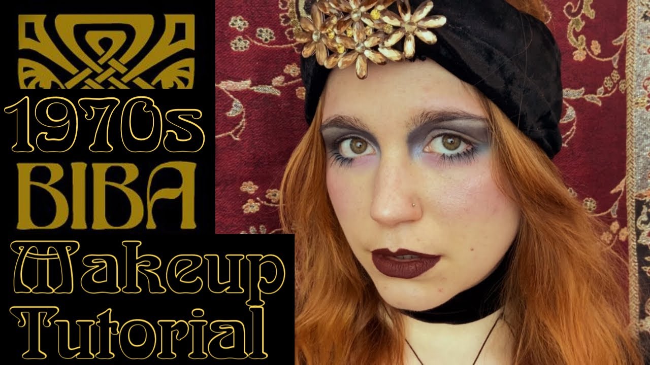 BIBA inspired Makeup Tutorial | 1970s Makeup | BIBA look | Vintage ...