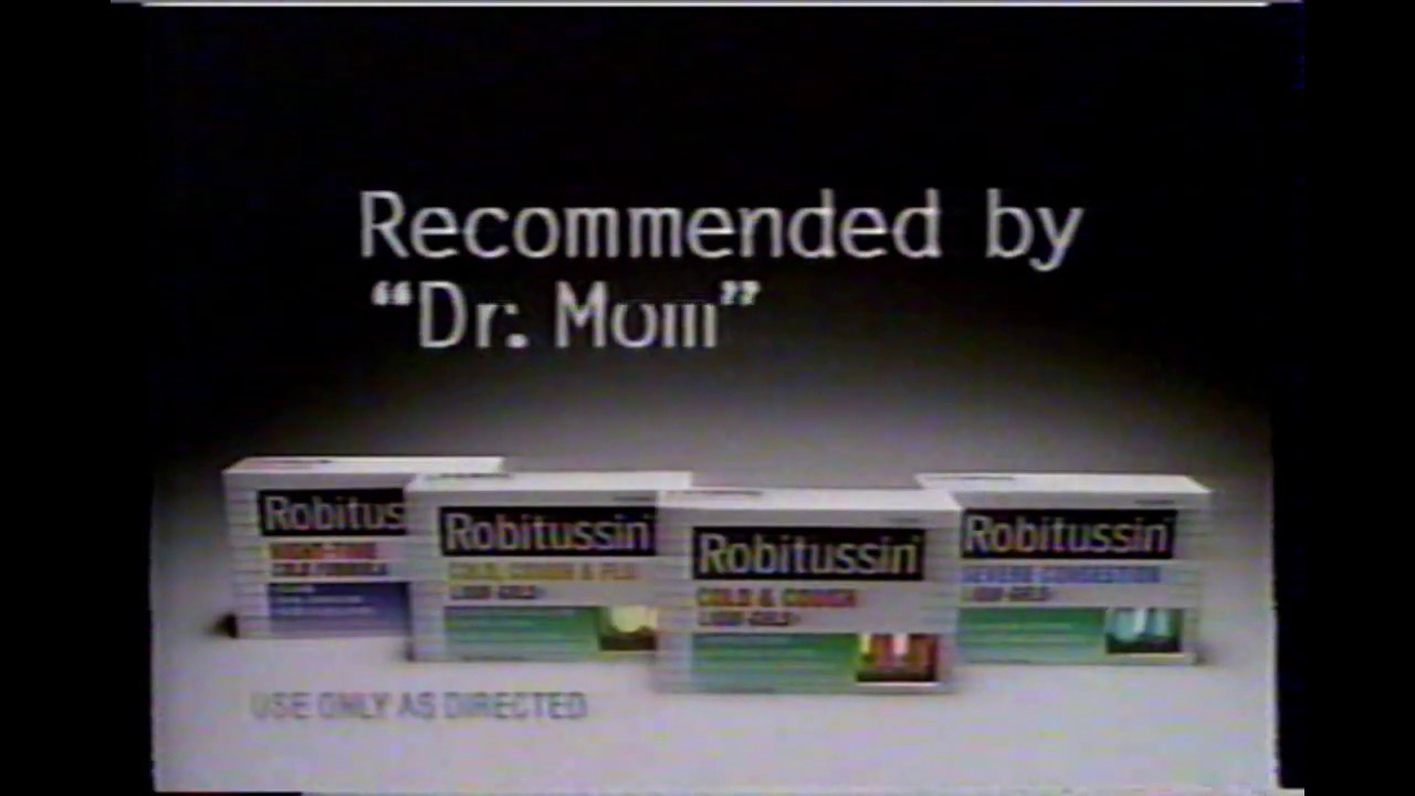 1997 Robitussin Commercial - YouTube