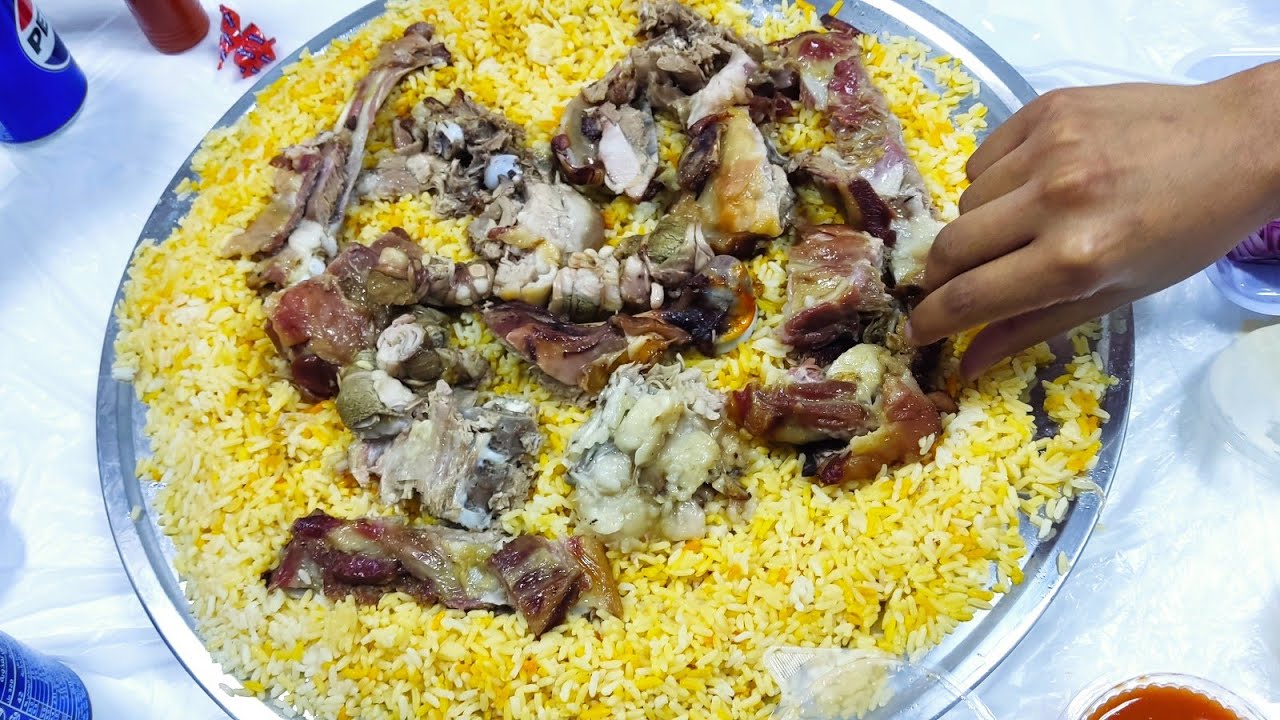 Arabian Special Goat Mandi| Saudi food - YouTube