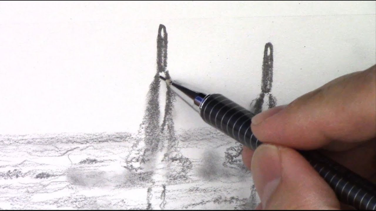 Drawing Tip Series - Shading and Detailing Missile Blasts - YouTube