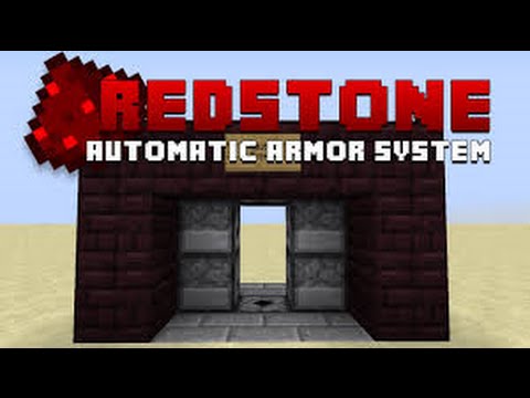 How To Make an auto-armor Equip at Minecraft 1.8 - YouTube