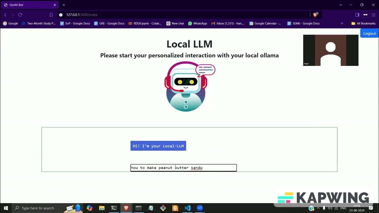 Demo: Local llm with authentication - YouTube