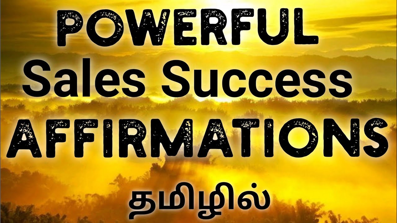 Affirmations Sales Success 21 Empowering Affirmations For Business