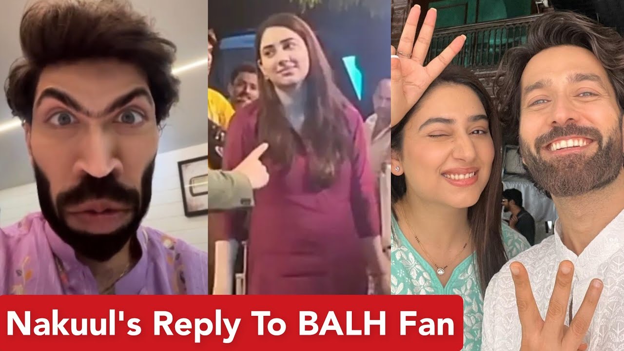BALH 3 actor Nakuul Mehta's Reply To A Fan Who Gave Negative Feedback ...