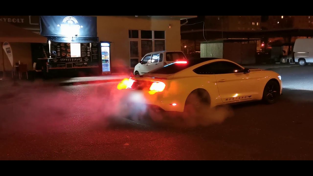 Line Lock enabled on 2017 Ford Mustang V6 - first try - YouTube