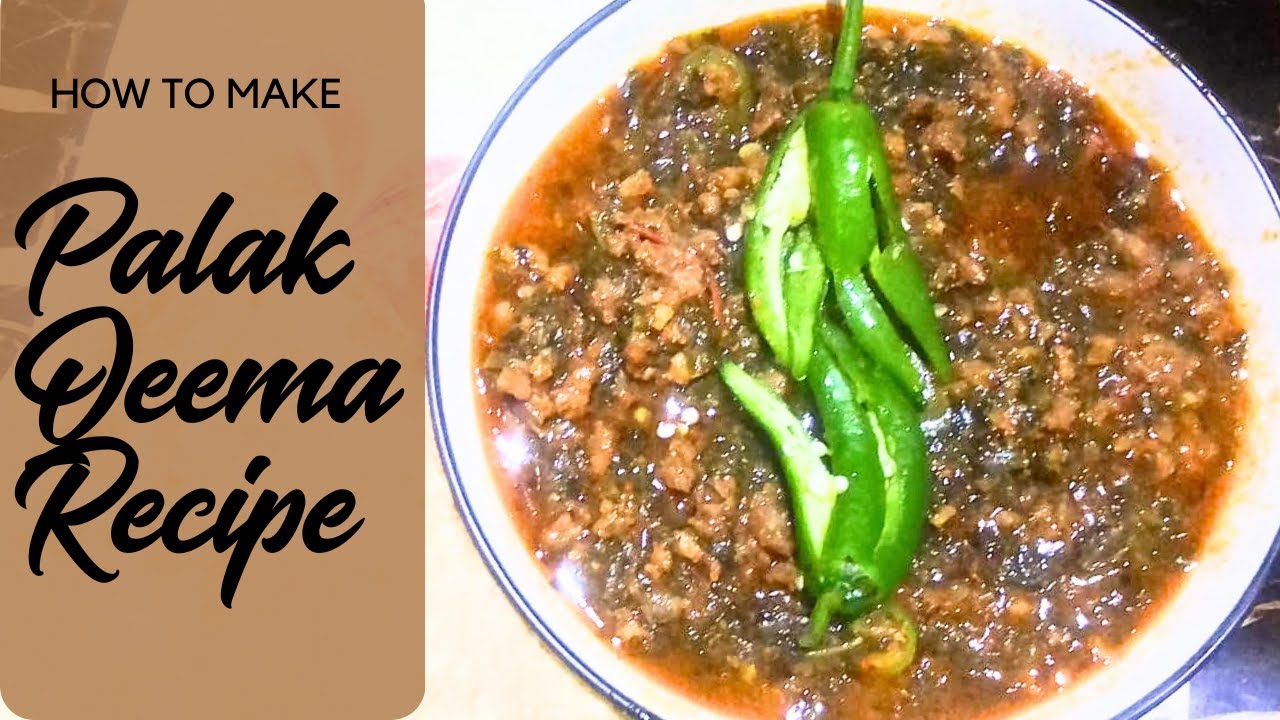 "Easy & Tasty Palak Qeema Recipe You Must Try!" by @phophovlogs - YouTube